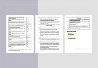 Checklist Progressive Discipline Documentation Template in Word, Apple ...