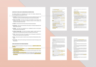 Exclusive Solicitation Sales Commission Agreement Template in Word ...