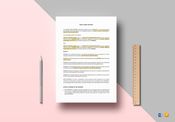 Music Recording Contract Template in Word, Apple Pages