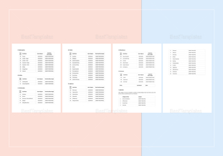 Cost Breakdown Analysis Template in Word, Apple Pages
