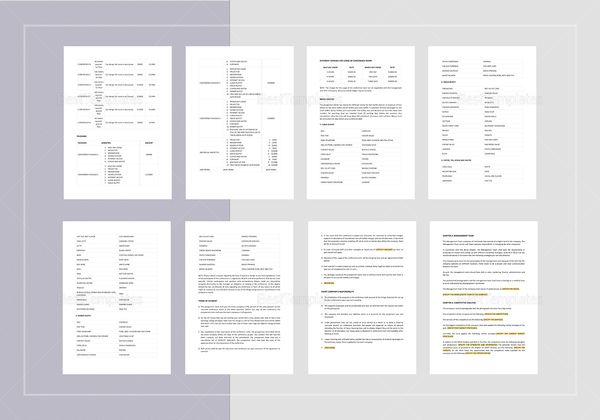 Conference Proposal Template in Word, Apple Pages