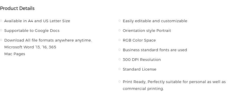 Proposal Memo Template in Word, Apple Pages
