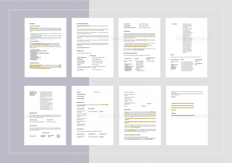 Education Program Proposal Template in Word, Apple Pages