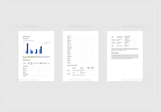 Marketing Situation Analysis Template in Word, Apple Pages