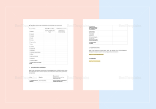 Business Data Analysis Report Template in Word, Apple Pages