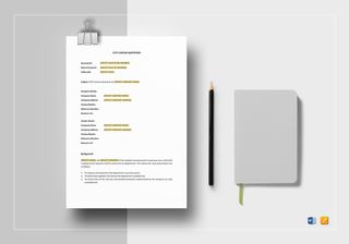 CCTV Camera Quotation Template in Word, Apple Pages