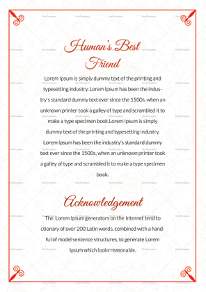 Pet Funeral Program Template in Adobe Photoshop, Microsoft Word