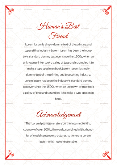 Pet Funeral Program Template in Adobe Photoshop, Microsoft Word