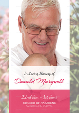 Funeral Resolution Memorial Template in Adobe Photoshop, Microsoft Word