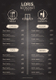 Restaurant Front Menu Design Template in PSD, Word, Publisher
