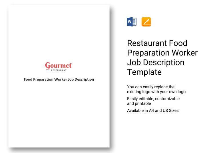 restaurant-food-preparation-worker-job-description-template-in-word