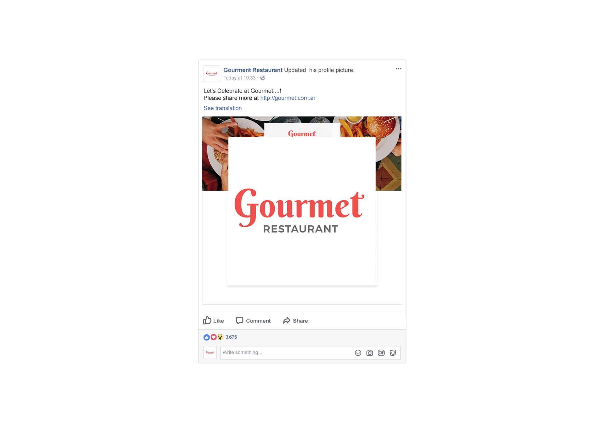 Restaurant Profile